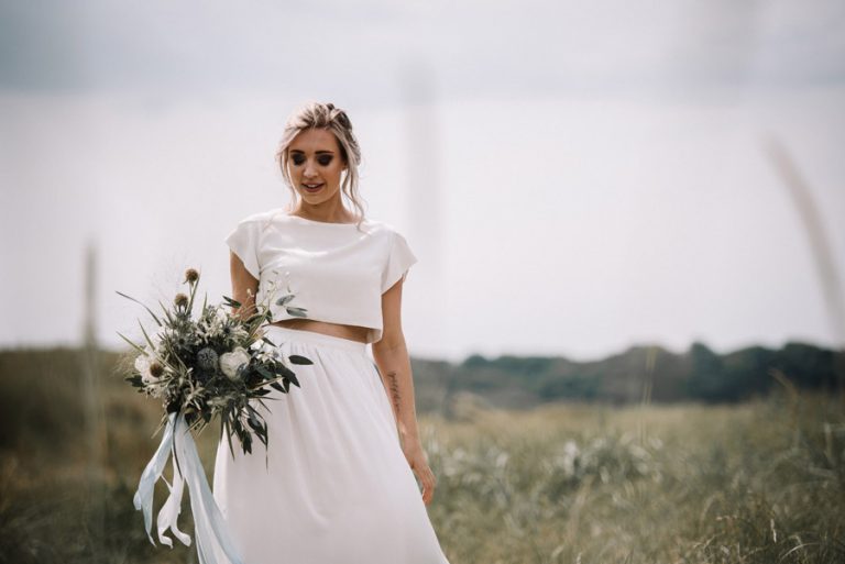Spirit of the Sea - free spirited wedding editorial - English Wedding
