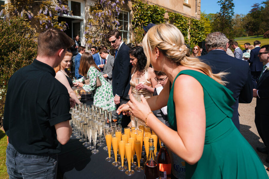 Amie & Andrew's wisteria wedding at Pencarrow, with Tracey Warbey ...