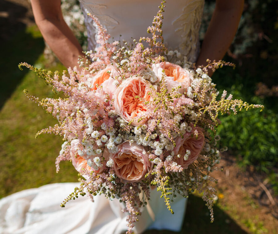 Amie & Andrew's wisteria wedding at Pencarrow, with Tracey Warbey ...