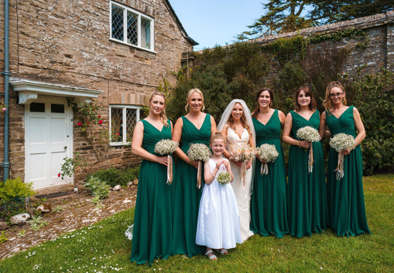 Amie & Andrew's wisteria wedding at Pencarrow, with Tracey Warbey ...
