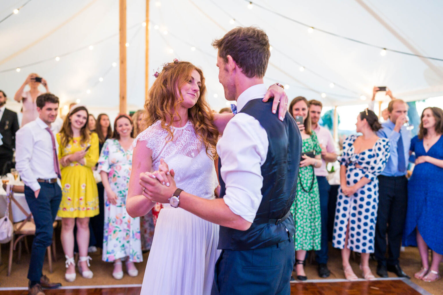 Iona & Ed's beautiful marquee wedding in Kent, with Benjamin Toms ...