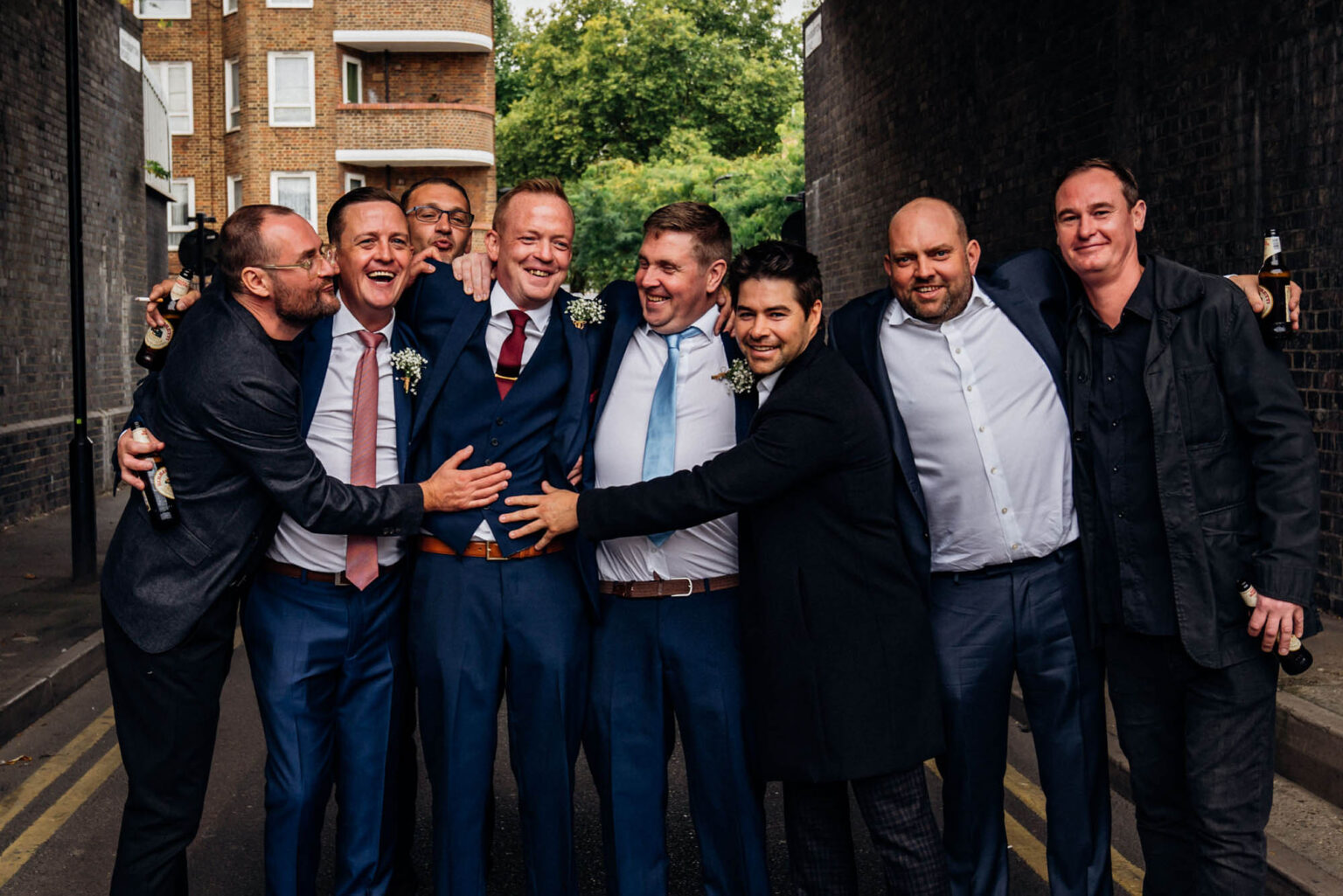 Becky & Ben's amazing Hackney wedding, with Szerdi Nagy Photography - English Wedding
