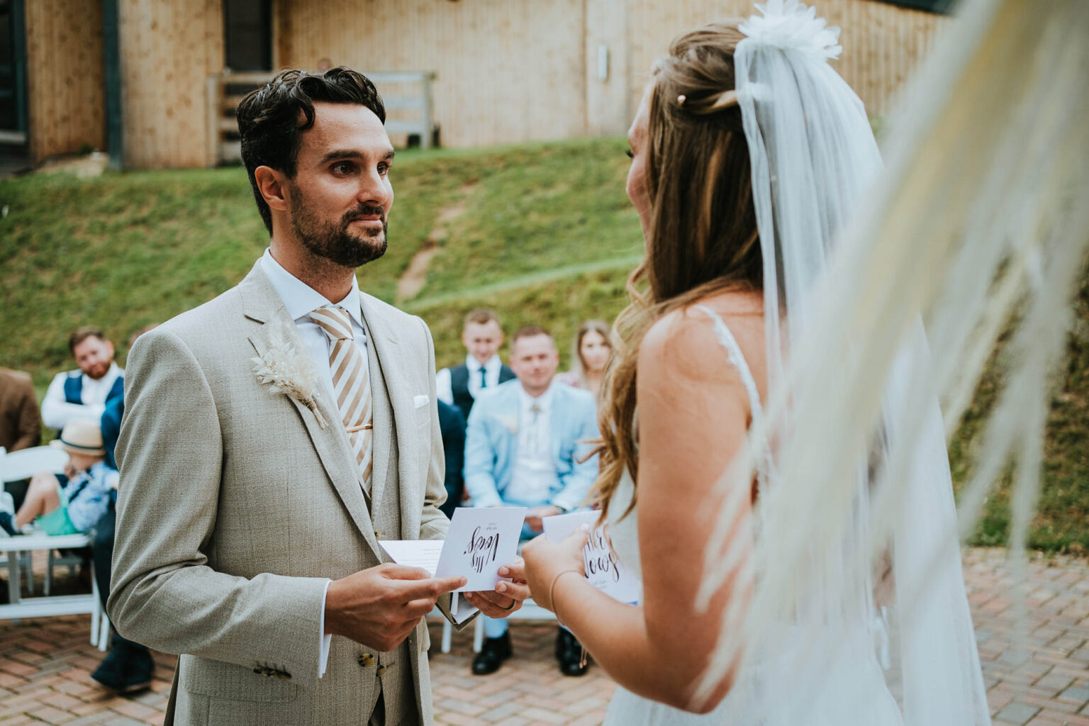 Sophie & Carl's beautiful, alternative Berrynarbor wedding, with Alexa ...