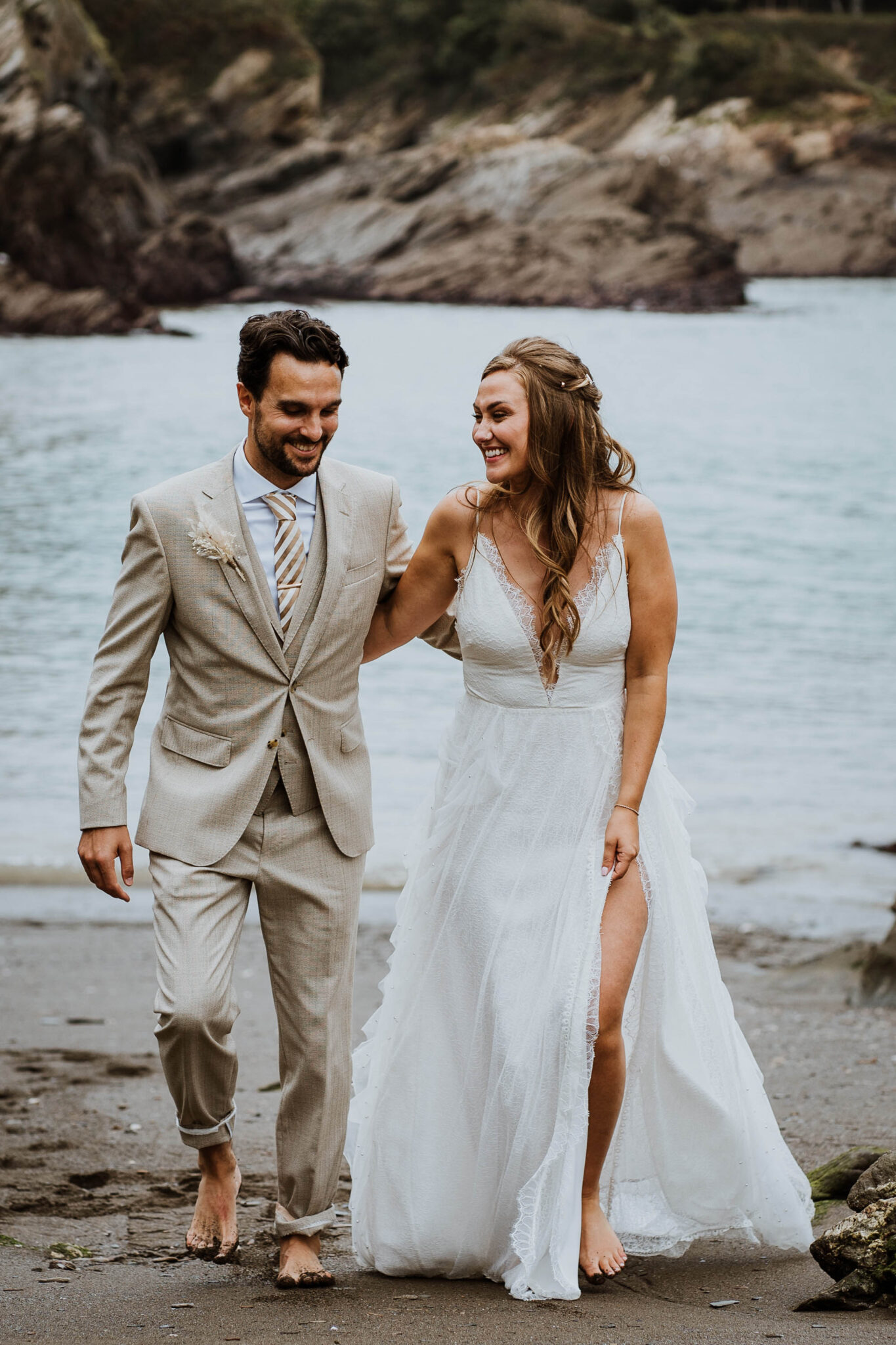 Sophie & Carl's beautiful, alternative Berrynarbor wedding, with Alexa ...