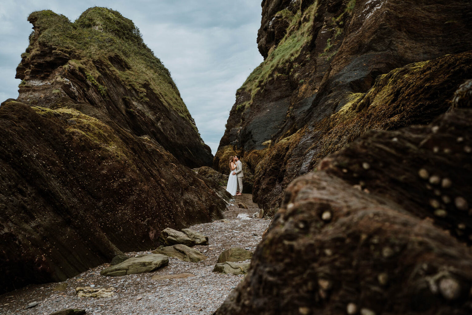 Sophie & Carl's beautiful, alternative Berrynarbor wedding, with Alexa ...
