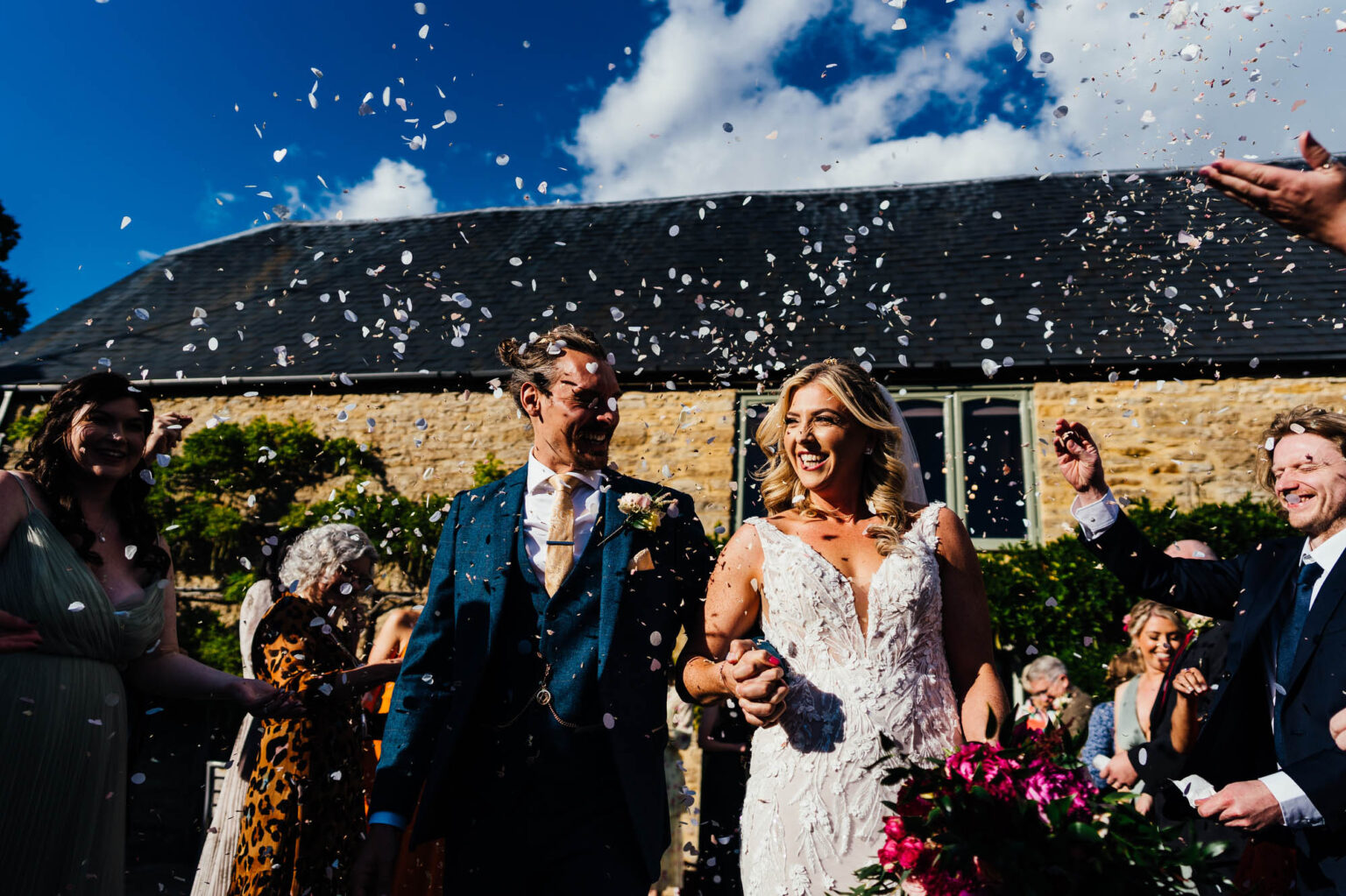 Sophie & AJ's classic and timeless Aynho barn wedding, with Hannah Hall ...