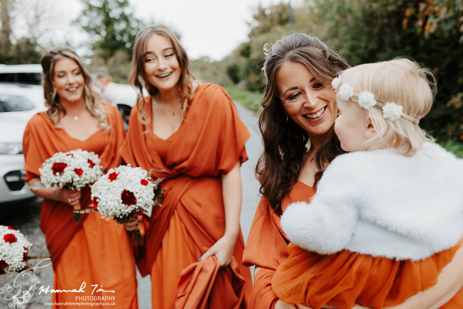 Sarah & Rhys's colourful and creative Kilminorth Cottages wedding, with ...