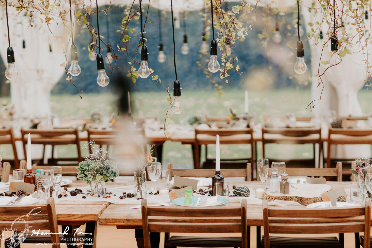 Sarah & Rhys's colourful and creative Kilminorth Cottages wedding, with ...