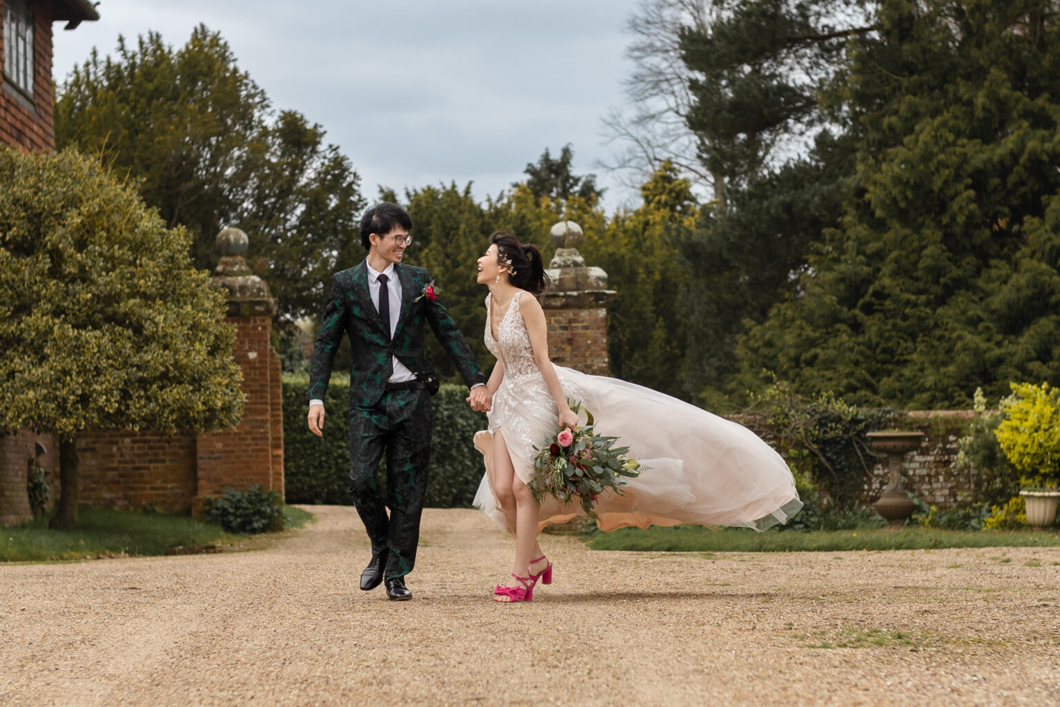 Free Spirited Romance Intimate wedding inspiration - English Wedding