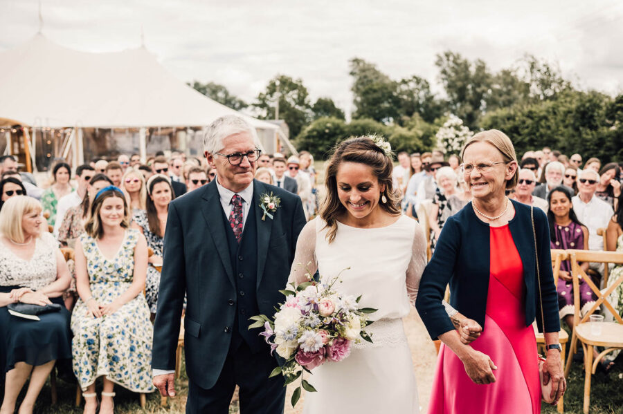 Hanna & Caitlin's dreamy festival wedding, with Damien Vickers ...