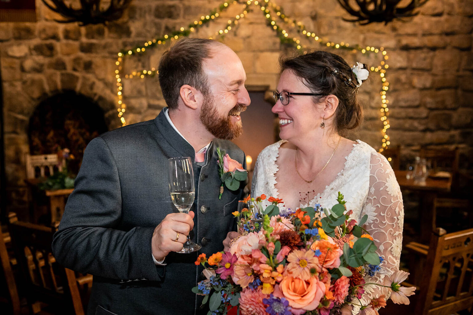 Flowers and owls for Michelle & Ludwig's Newcastle wedding, with Erika ...