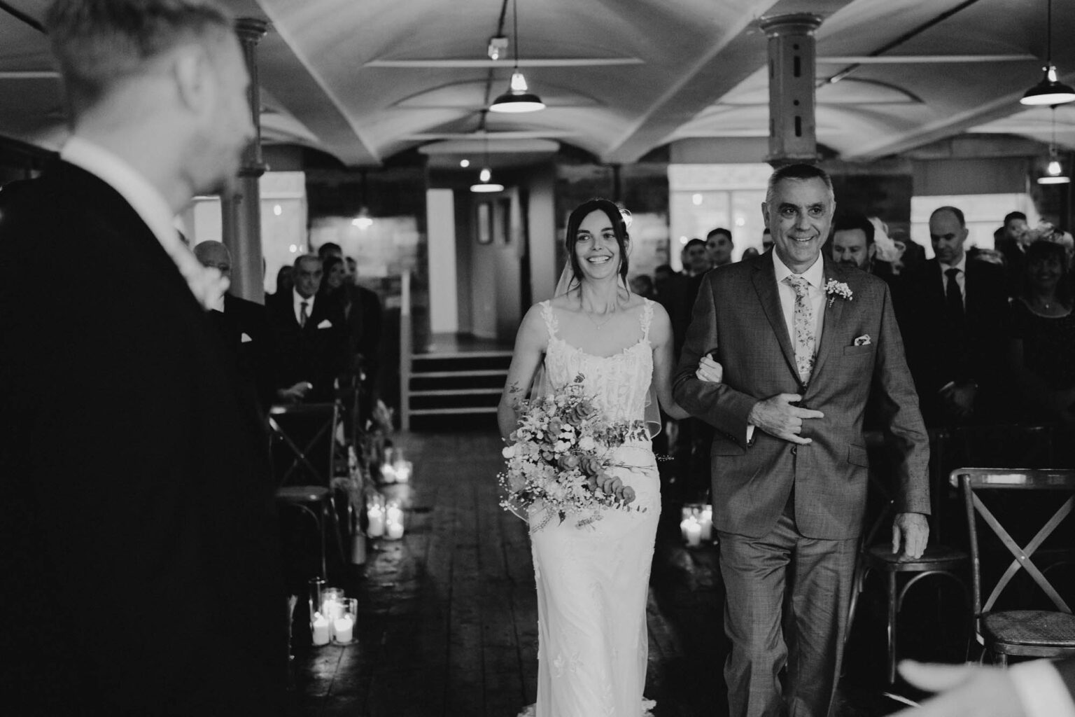 James and Vicky's rustic, romantic Yorkshire wedding, with Joss Denham ...