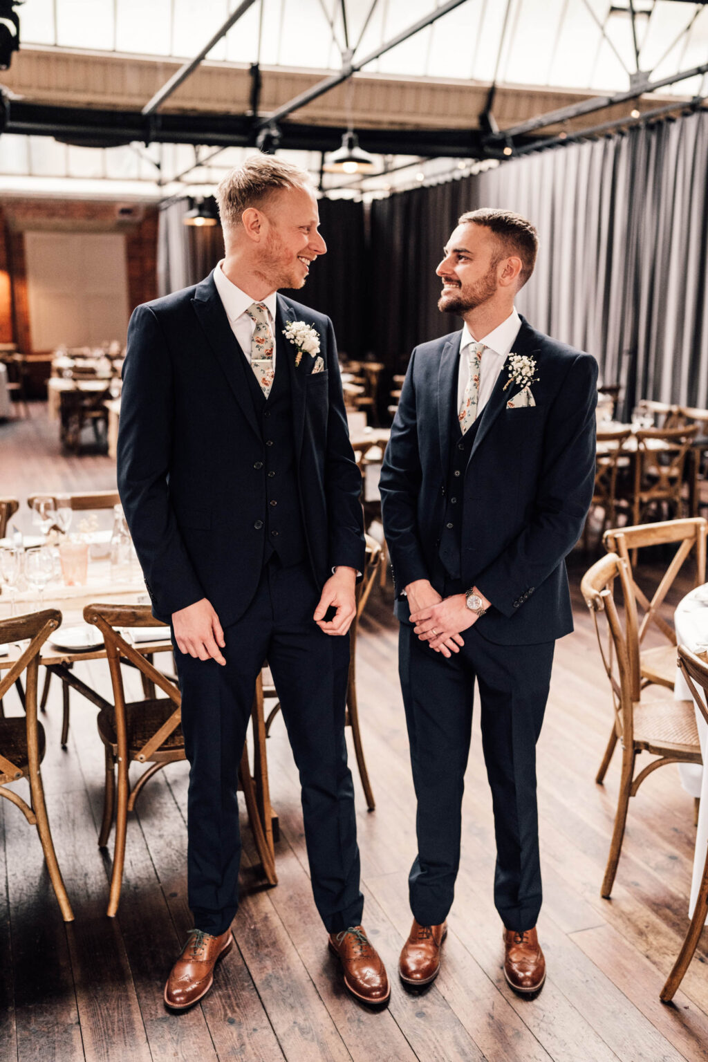 James and Vicky's rustic, romantic Yorkshire wedding, with Joss Denham ...