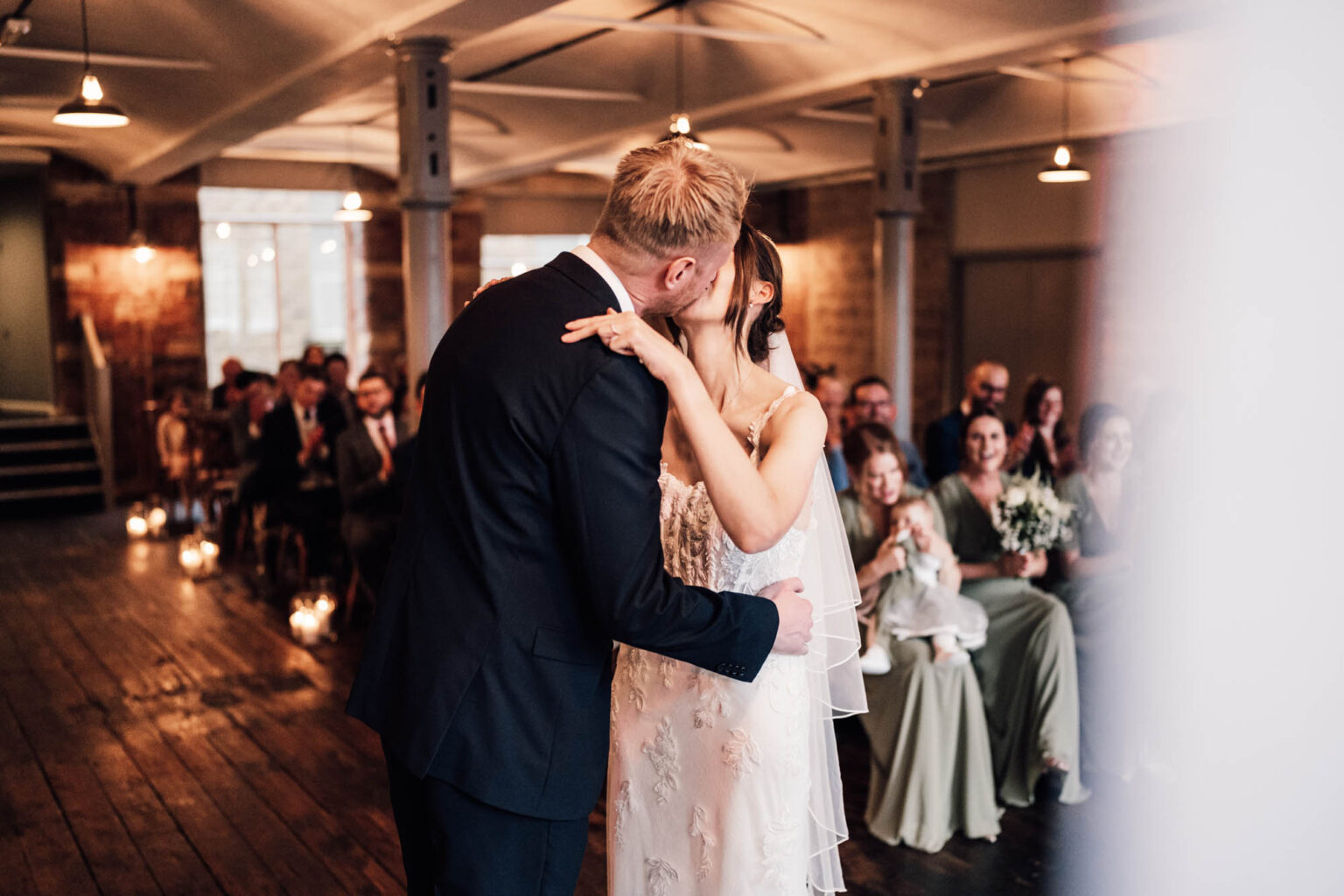 James and Vicky's rustic, romantic Yorkshire wedding, with Joss Denham ...