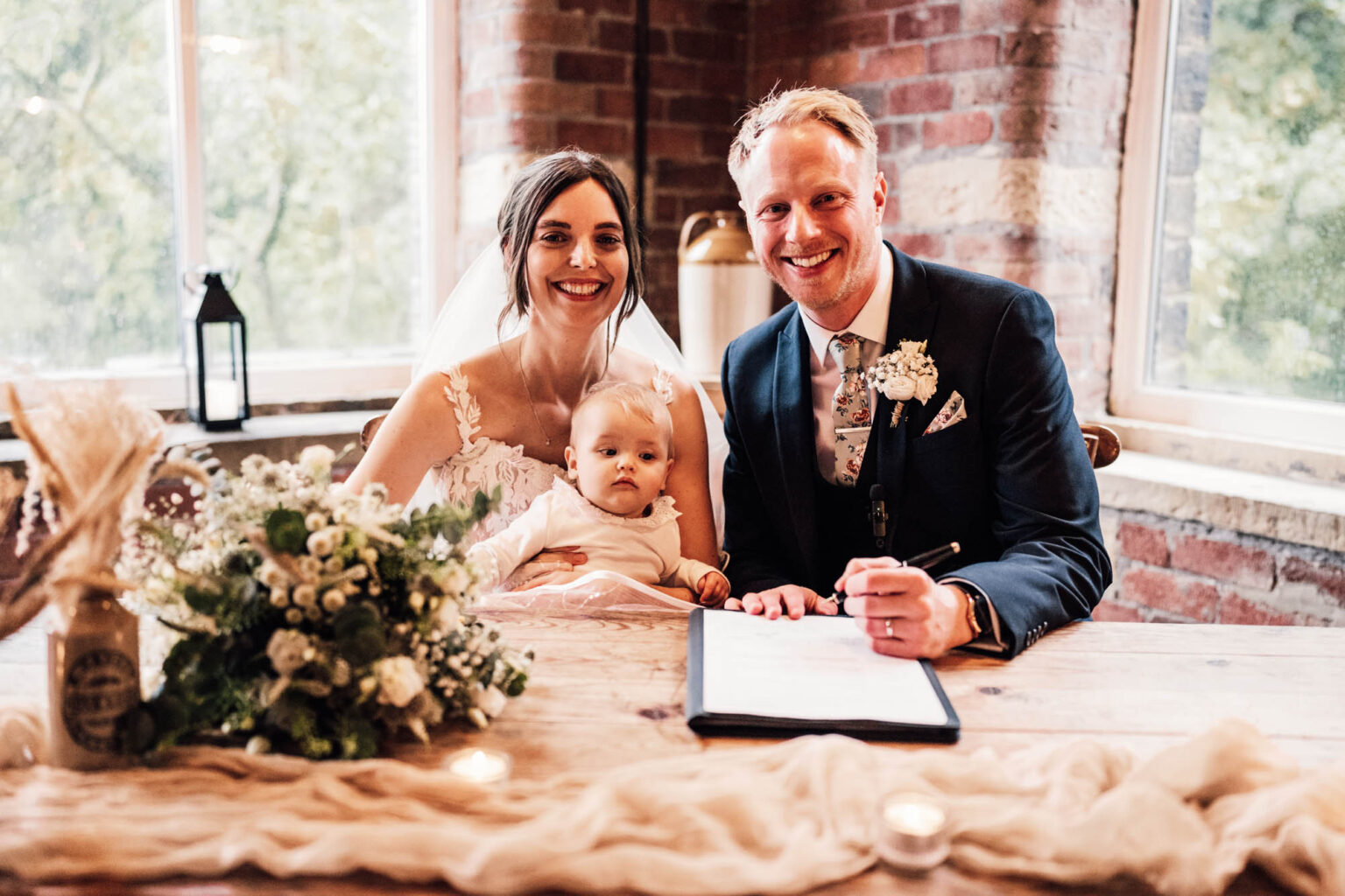 James and Vicky's rustic, romantic Yorkshire wedding, with Joss Denham ...