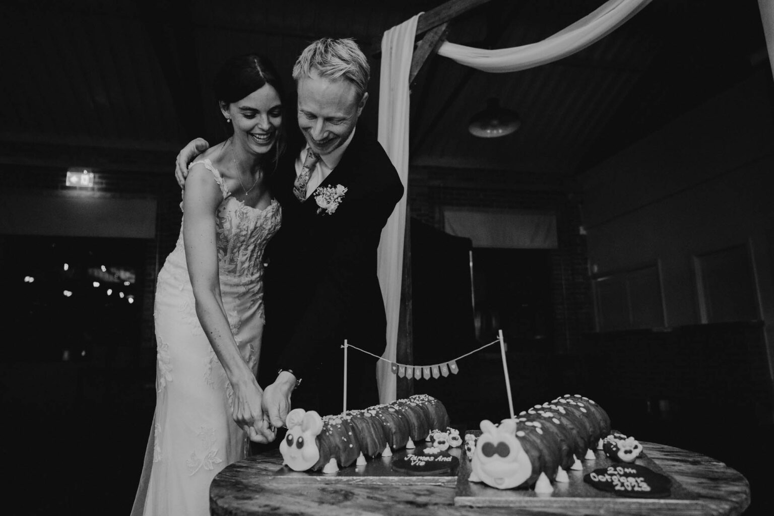 James and Vicky's rustic, romantic Yorkshire wedding, with Joss Denham ...