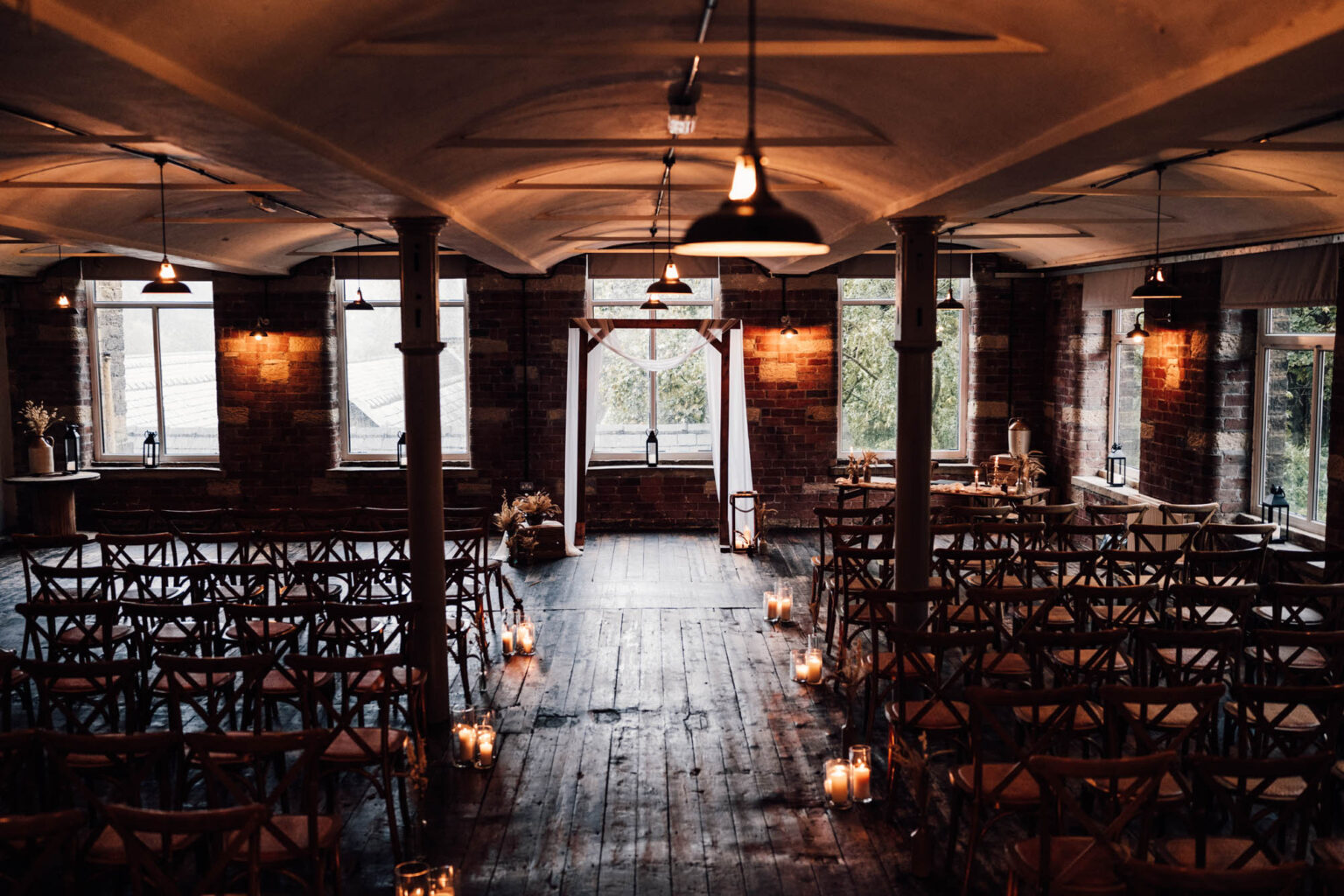 James and Vicky's rustic, romantic Yorkshire wedding, with Joss Denham ...