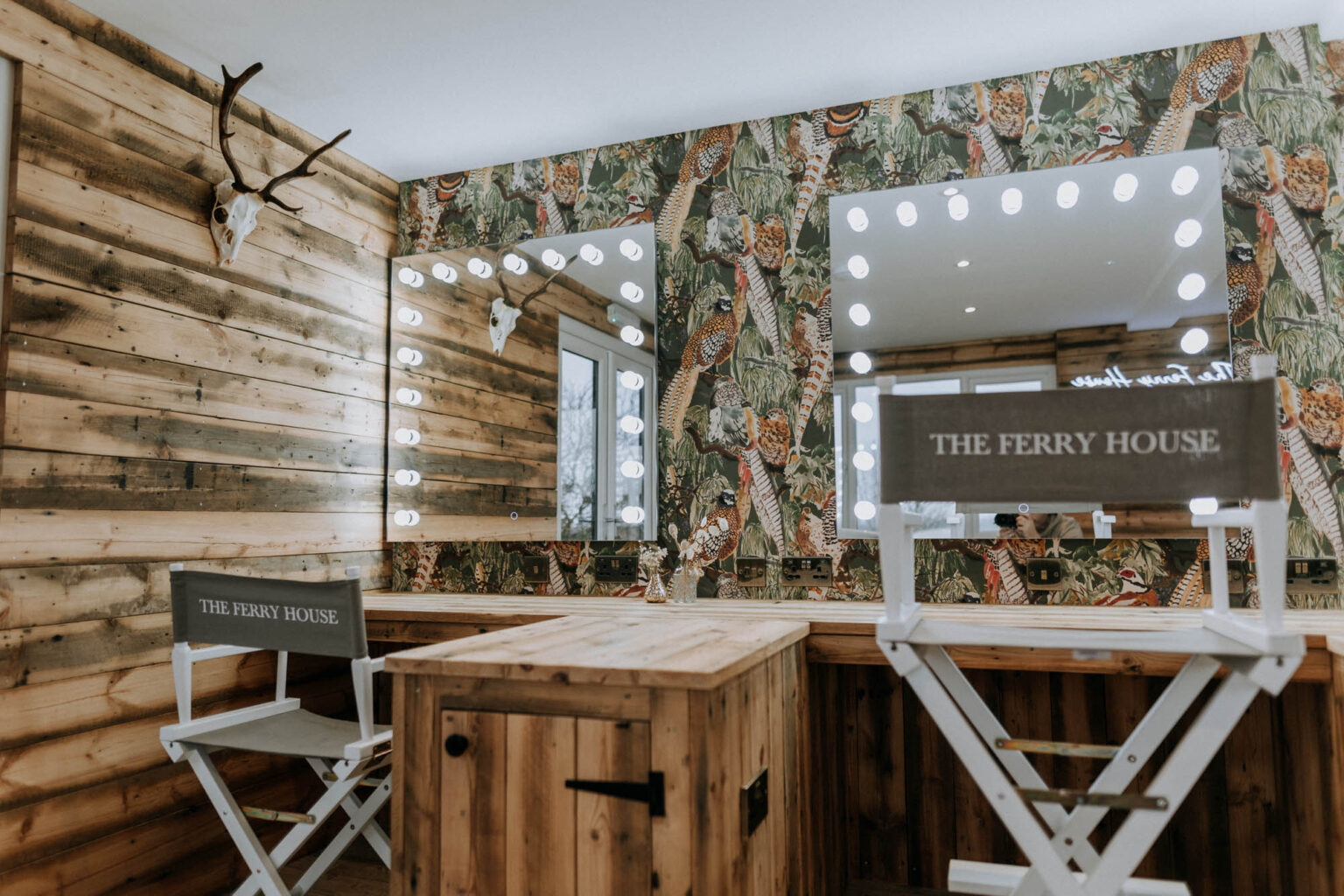 Introducing... The Garden Lodge 'readying room' at The Ferry House ...