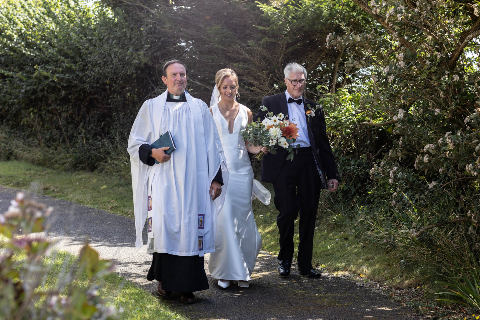 Stephanie & Nick's beautiful, sustainable Devon wedding, with ...