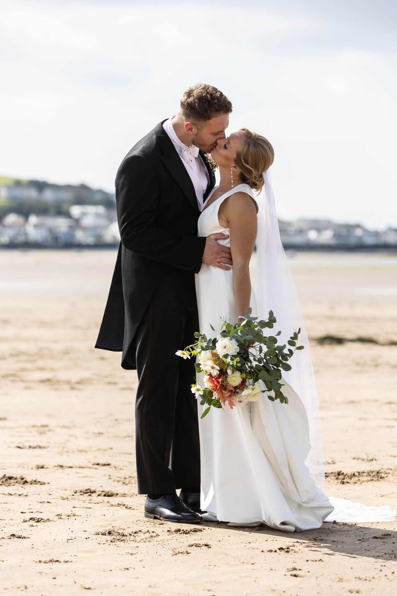 Stephanie & Nick's beautiful, sustainable Devon wedding, with ...