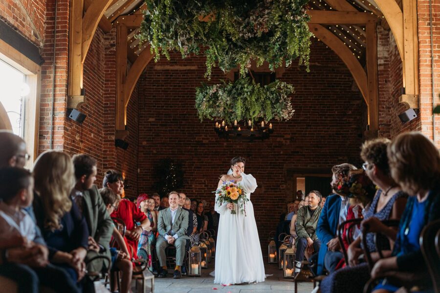 Phoebe & Sarah's super creative, everything-and-more wedding, with ...