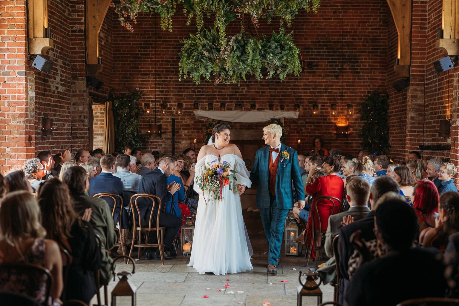 Phoebe & Sarah's super creative, everything-and-more wedding, with ...