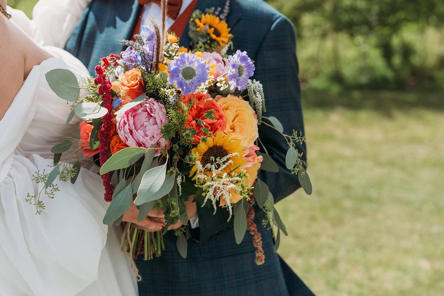 Phoebe & Sarah's super creative, everything-and-more wedding, with ...