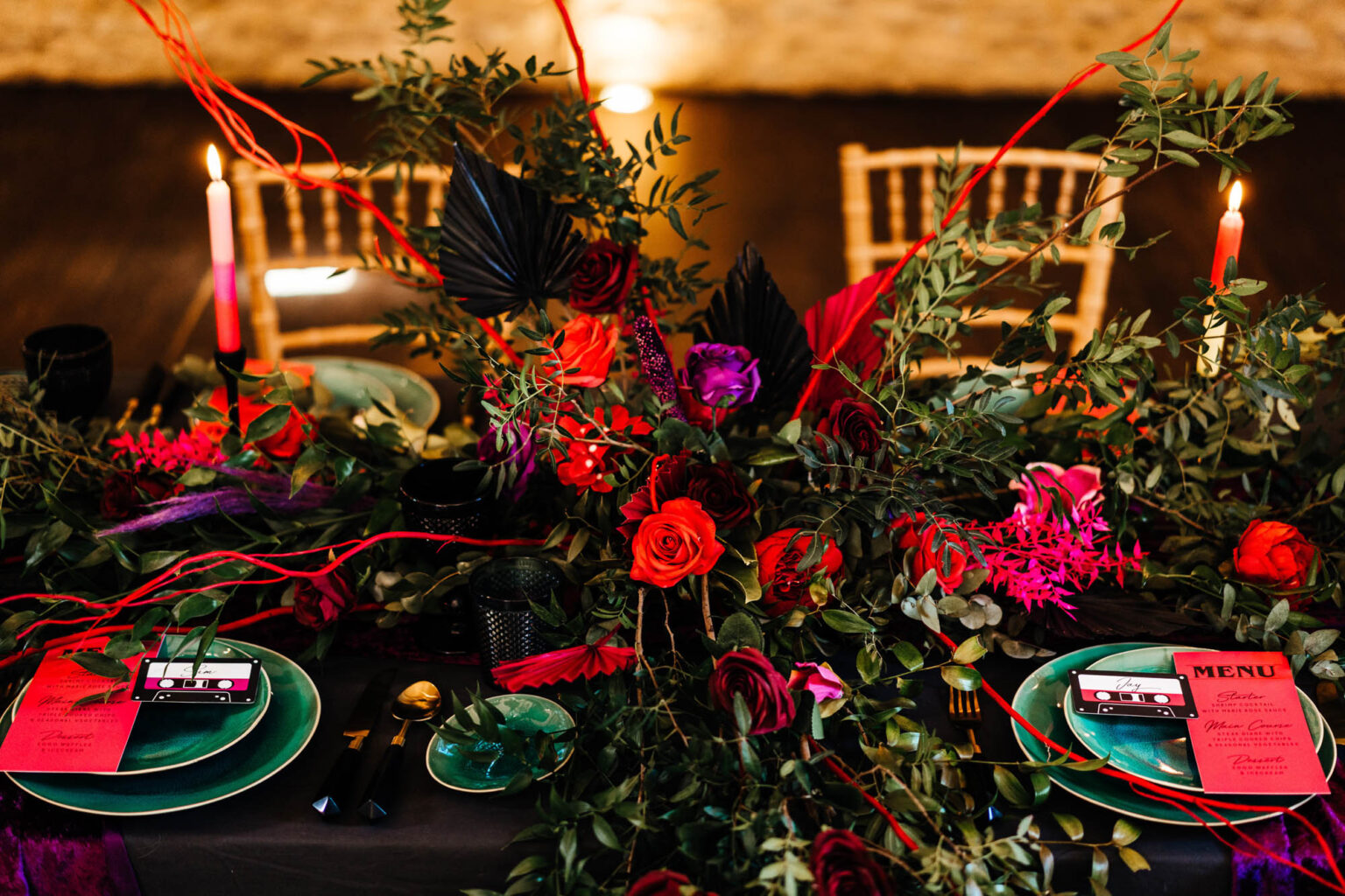 Love is Strange - Stranger Things 80s wedding inspiration - English Wedding