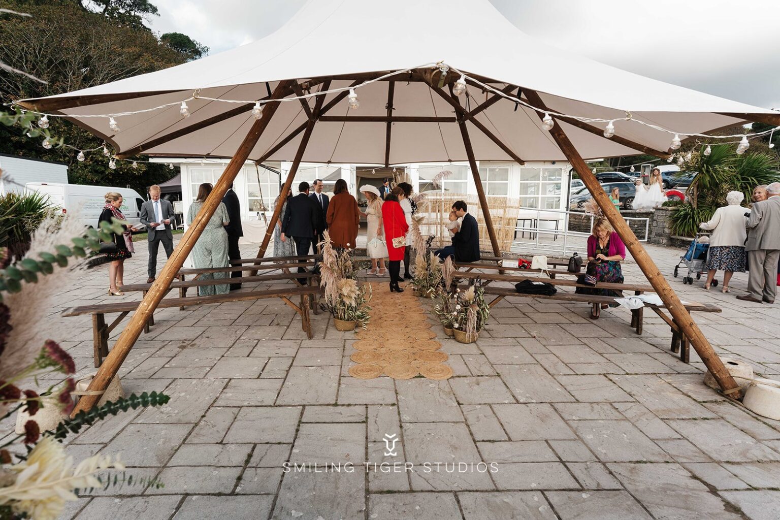 Marinel & James's glorious clifftop wedding in Dorset, with Smiling ...