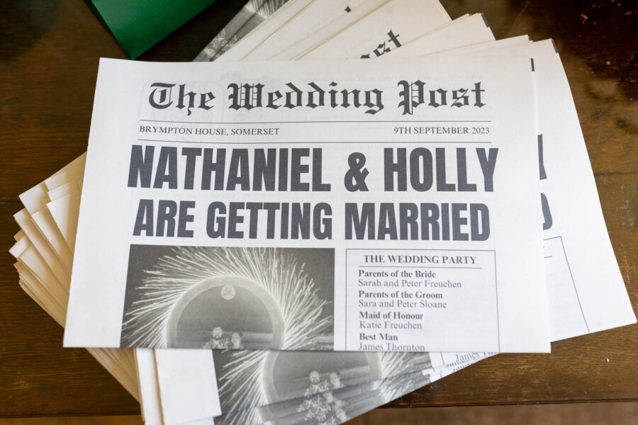 All the amazing colours for Holly & Nat's colourful Brympton wedding ...