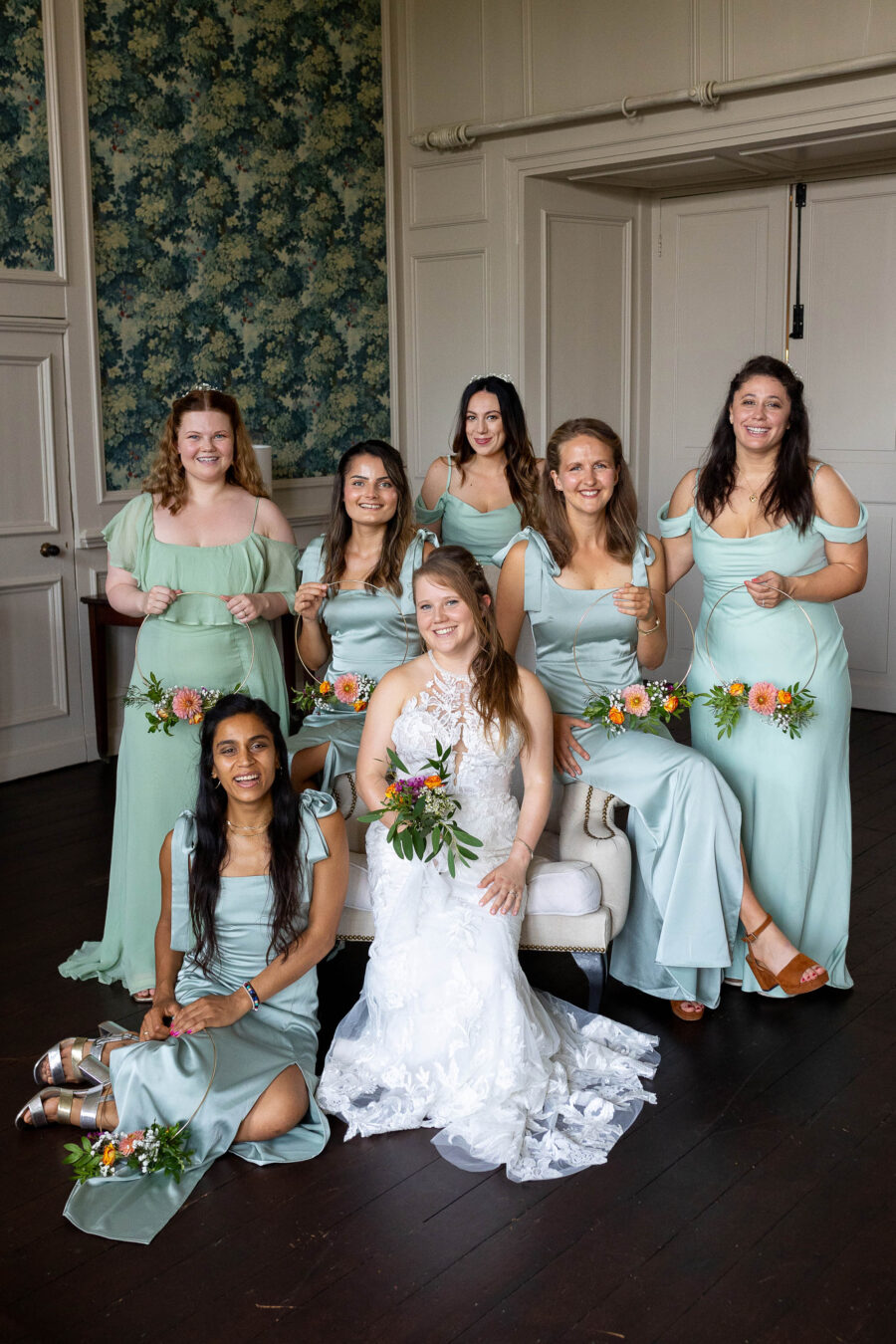 All the amazing colours for Holly & Nat's colourful Brympton wedding ...