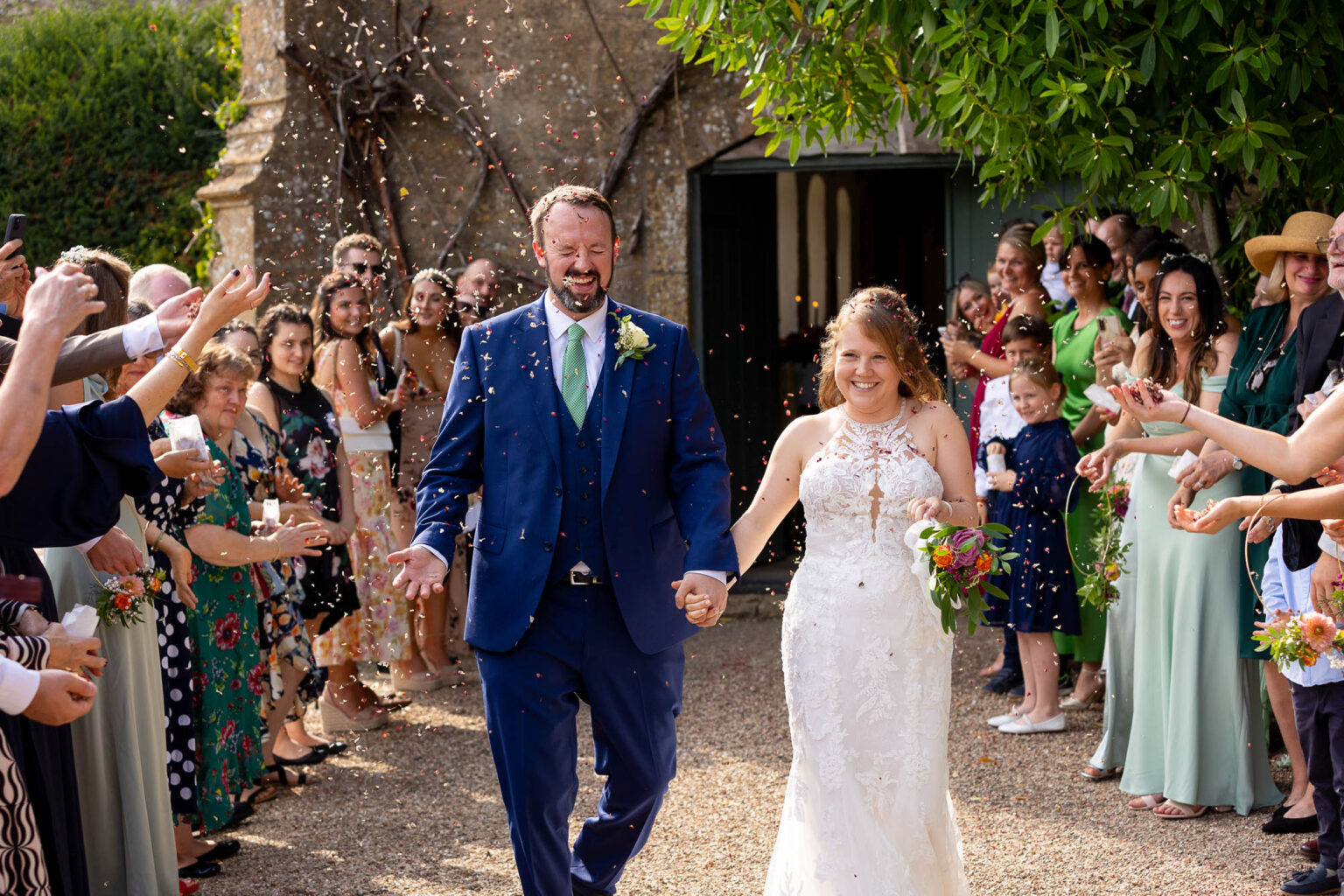 All the amazing colours for Holly & Nat's colourful Brympton wedding ...