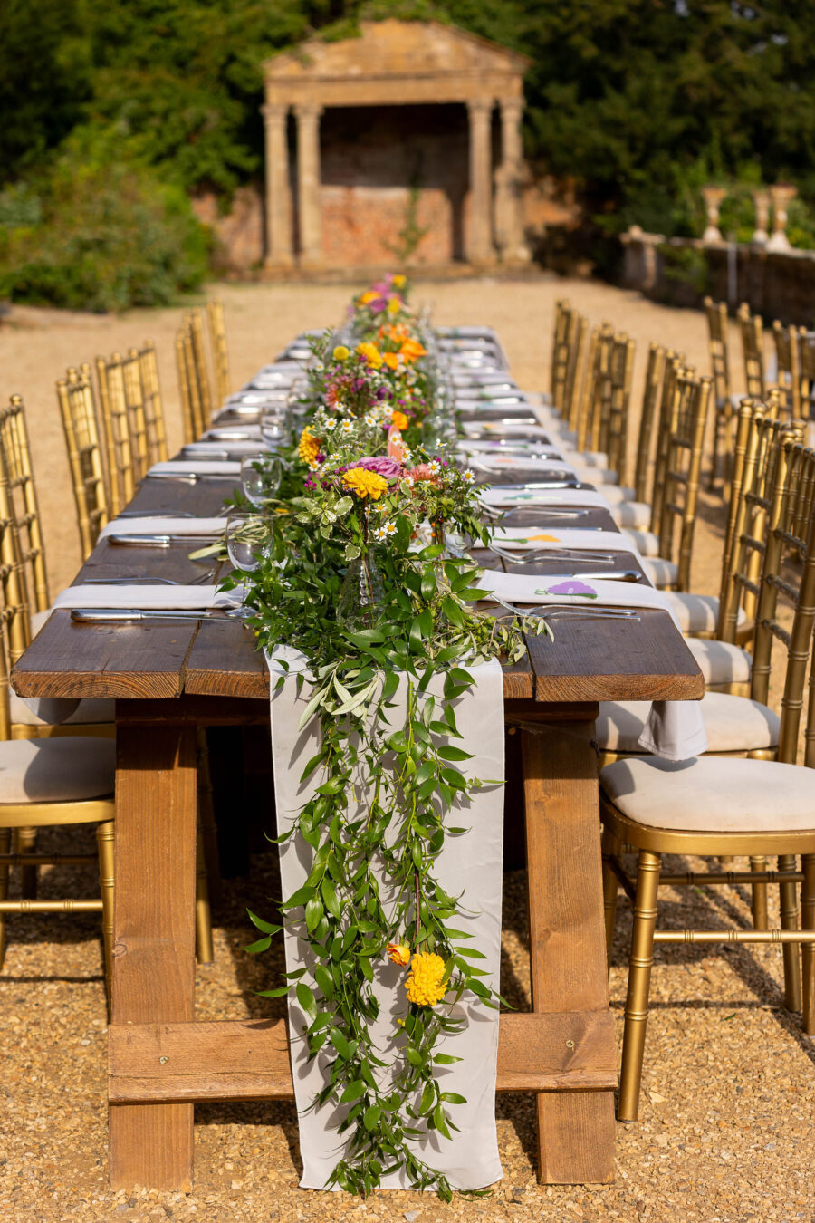 All the amazing colours for Holly & Nat's colourful Brympton wedding ...