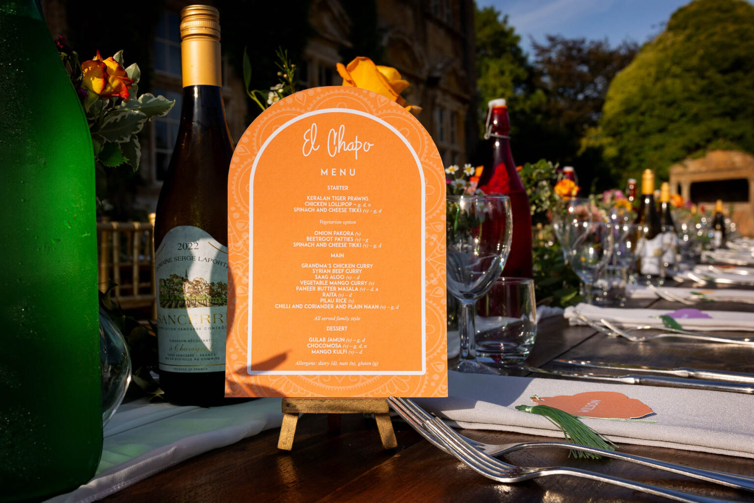 All the amazing colours for Holly & Nat's colourful Brympton wedding ...