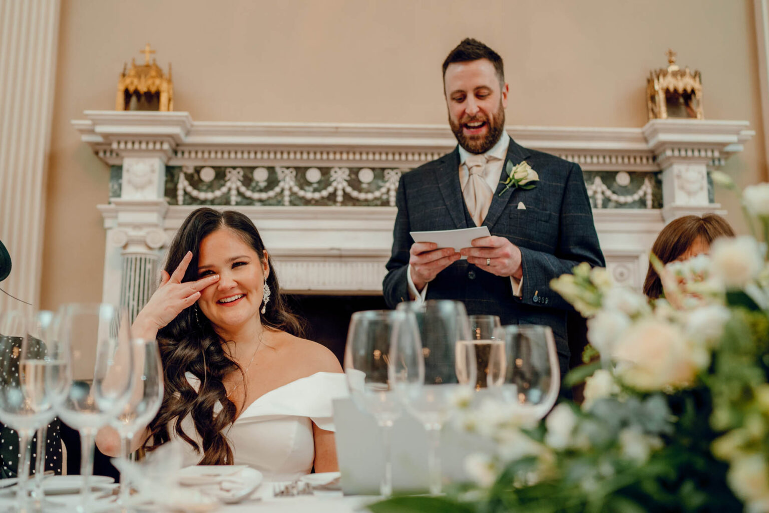 Vicky & Damien's beautiful York wedding, with Hamish Irvine Photography ...