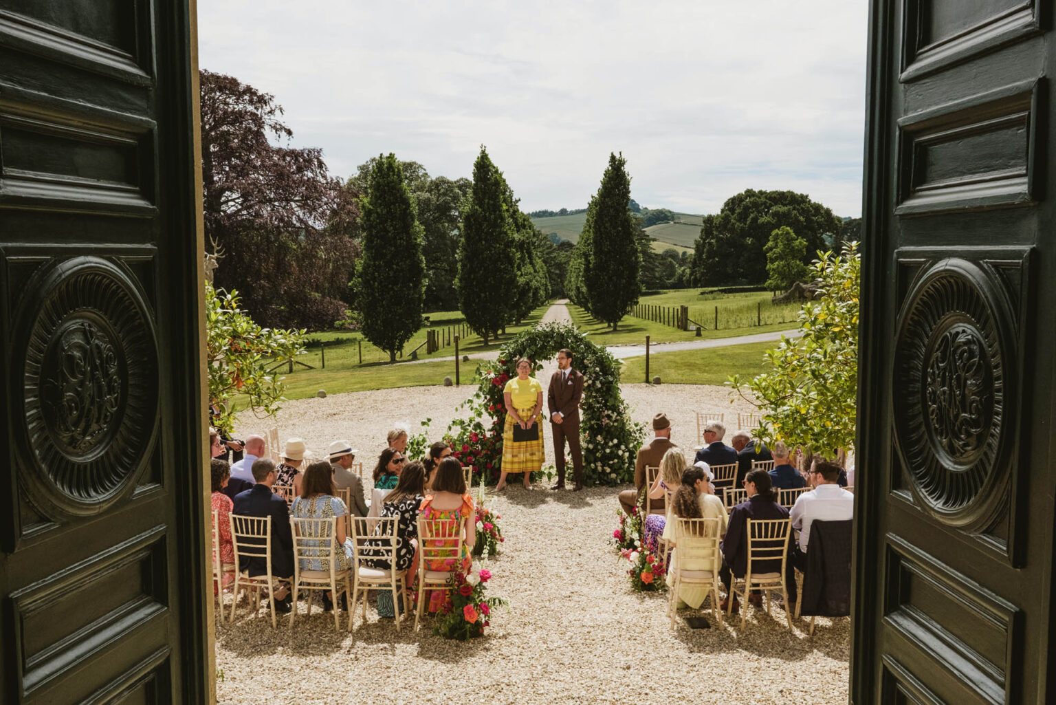 As authentic as it gets: Emma & Paul's Pynes House wedding, with York ...