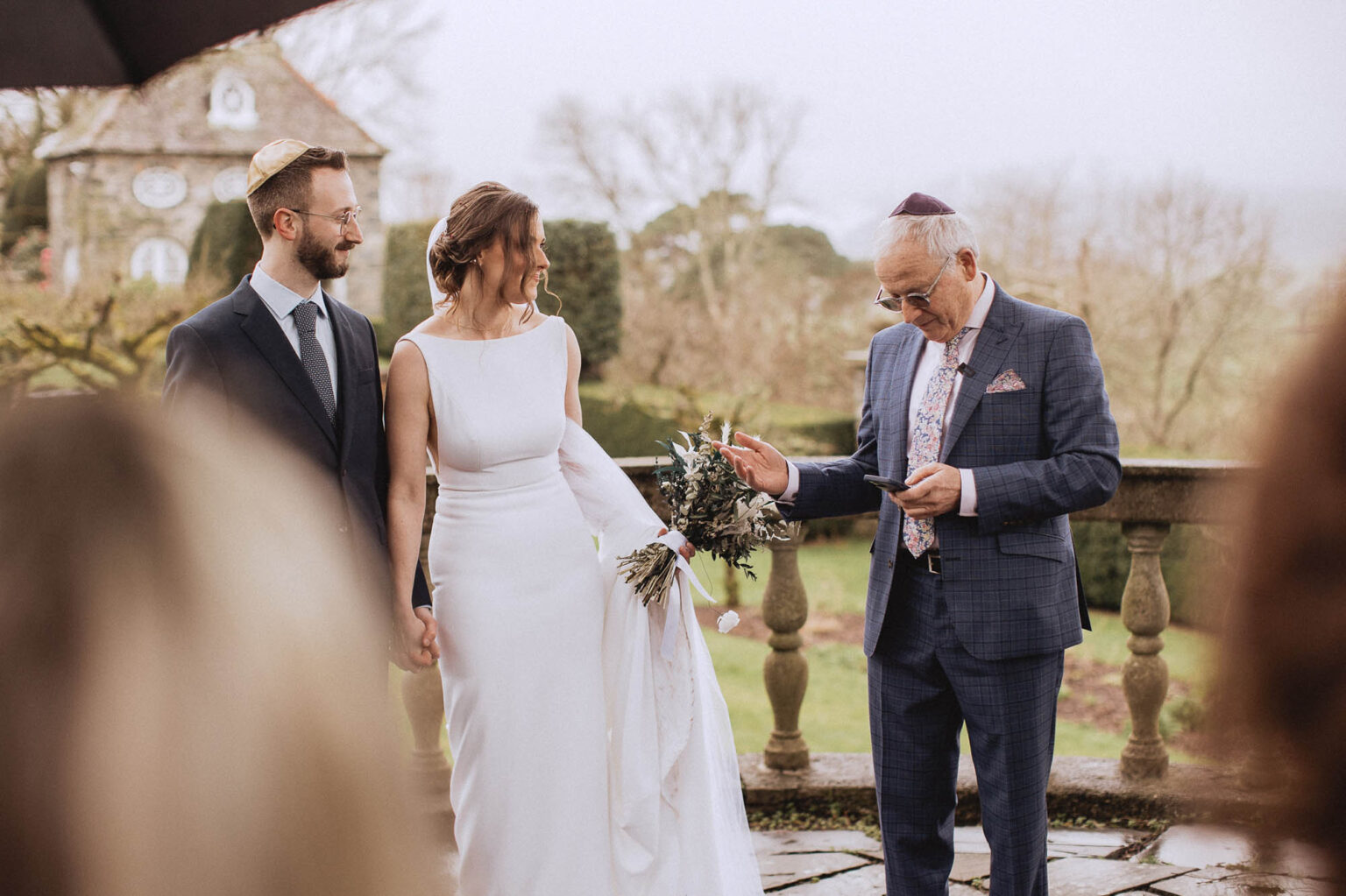 Catrin & James's graceful and beautiful Welsh wedding, with Fox & Bear ...