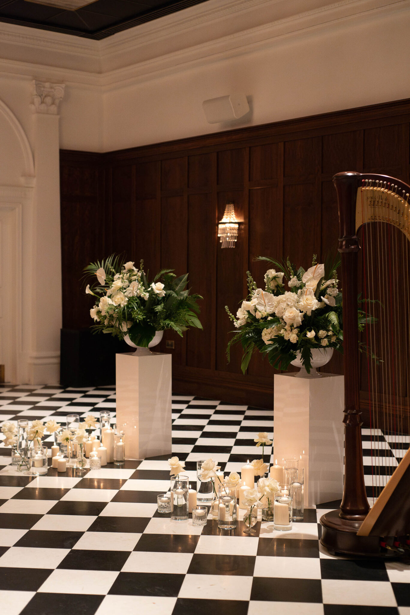 Elegant Tropical Luxe Wedding Inspiration at The Randolph Hotel in ...