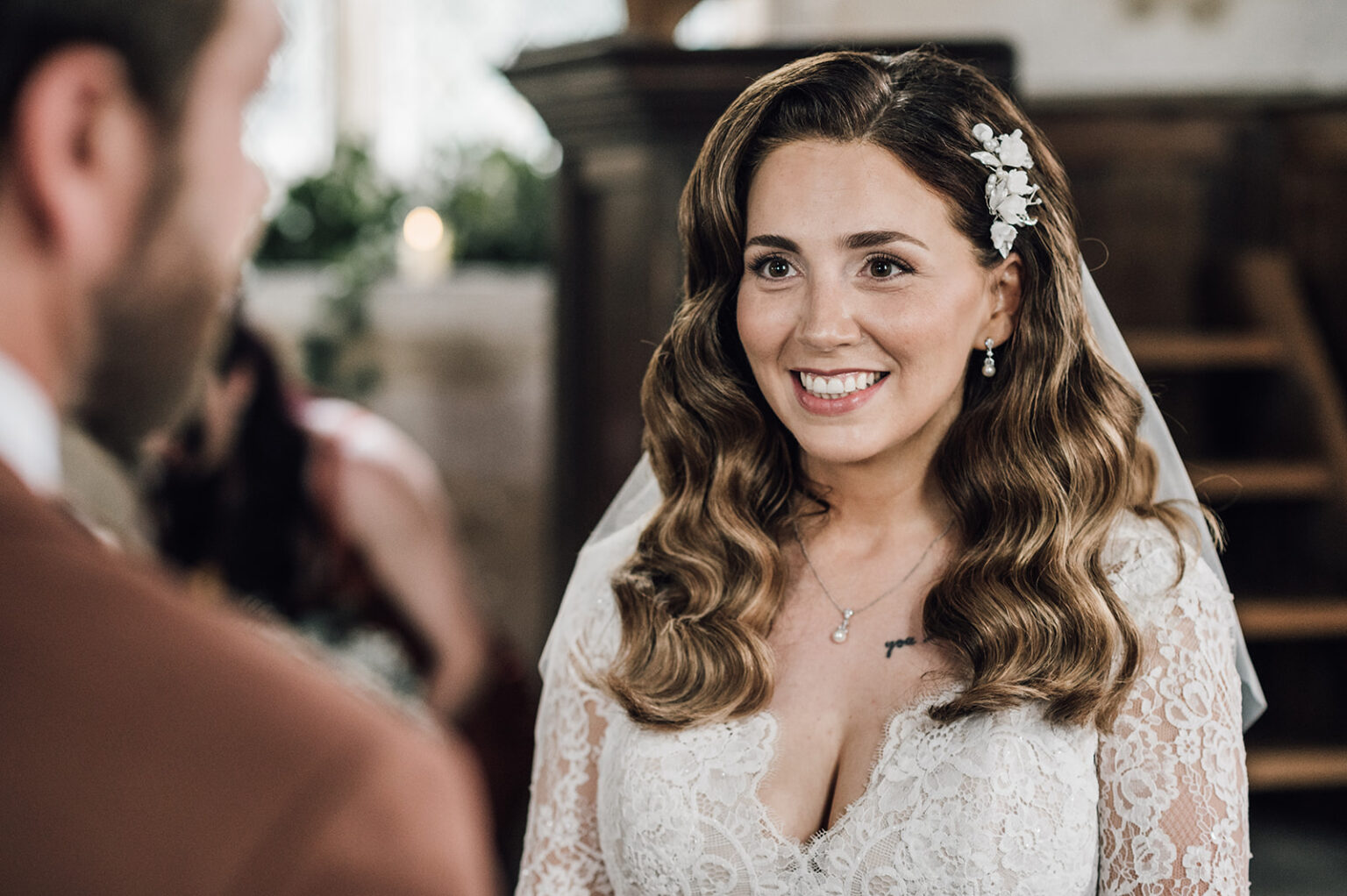 Sara & Tom's insanely creative Suffolk farm wedding, with Damien ...