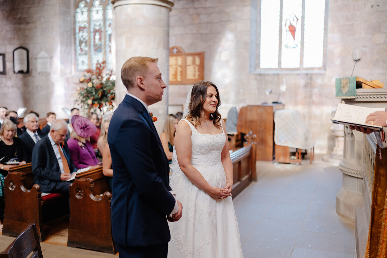 Sarah & Tom's beautiful Yorkshire barn wedding, with Joss Denham ...