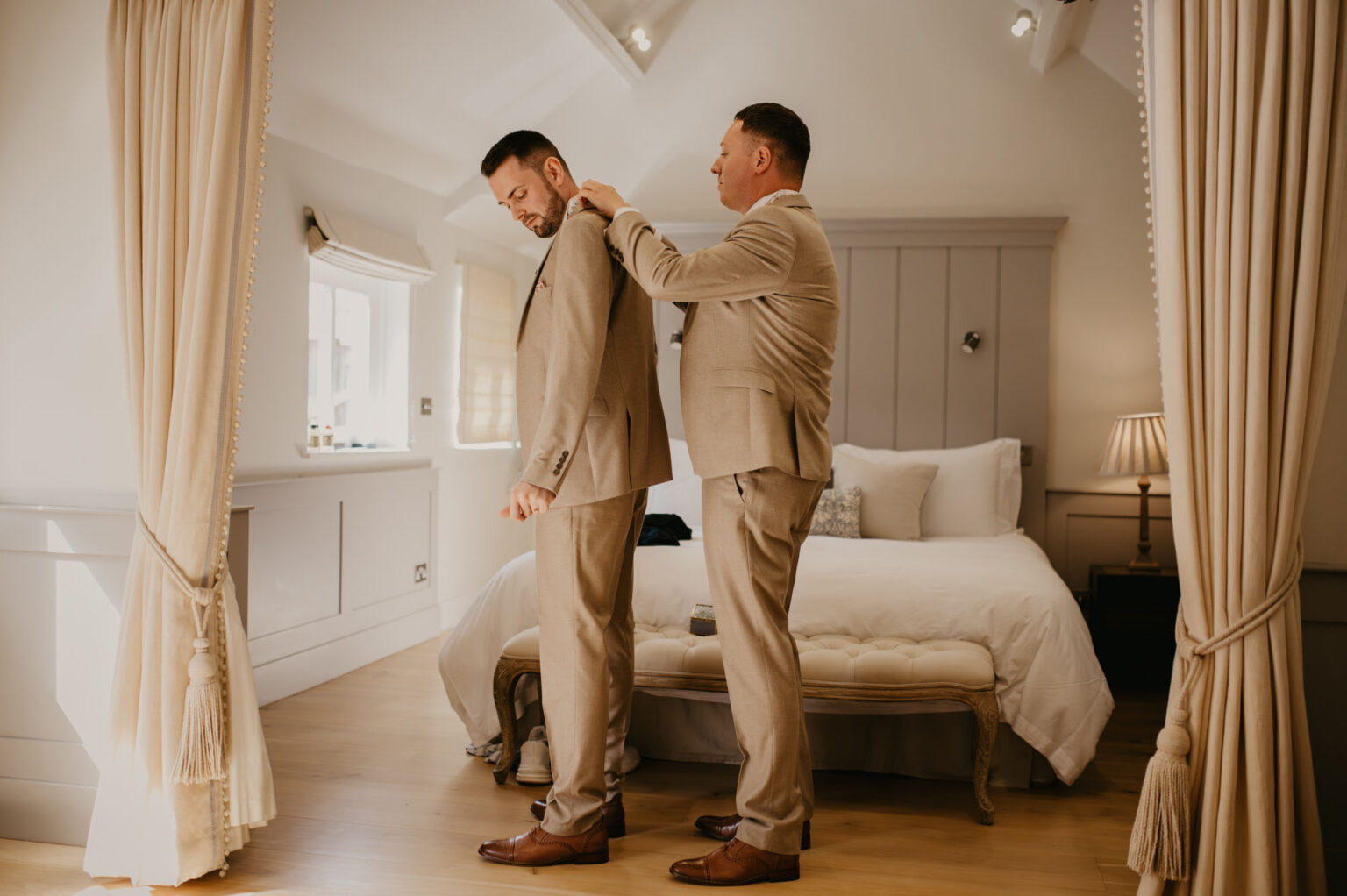 A gorgeous wedding at Farbridge for Adam & Craig, with Nikki Terra ...