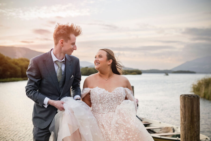 Katie & Sam's beautiful and timeless Lake District wedding, with Mark ...