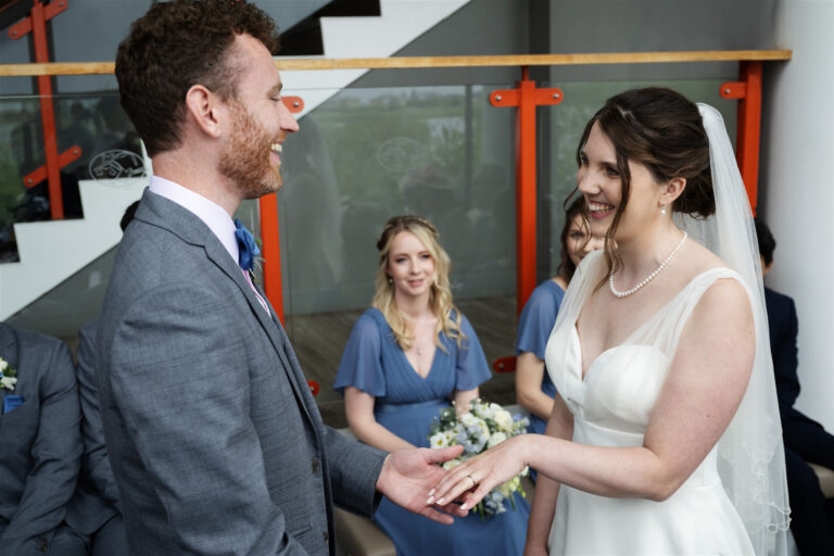 Surrounded by nature: Emma & Jack's Wetland Centre wedding, with Andy ...