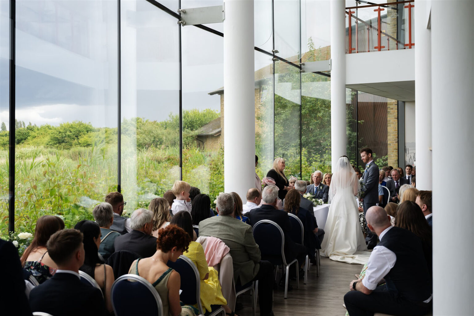 Surrounded by nature: Emma & Jack's Wetland Centre wedding, with Andy ...