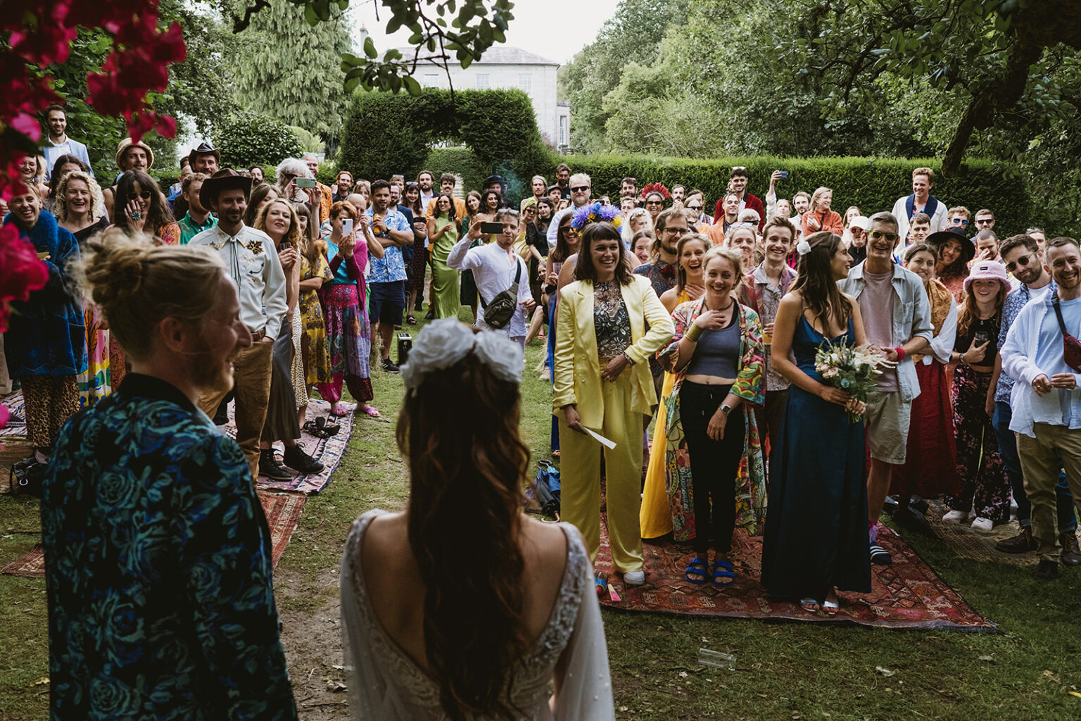 Emily & Jimmy's wild and wonderful Colehayes Park wedding, with York ...