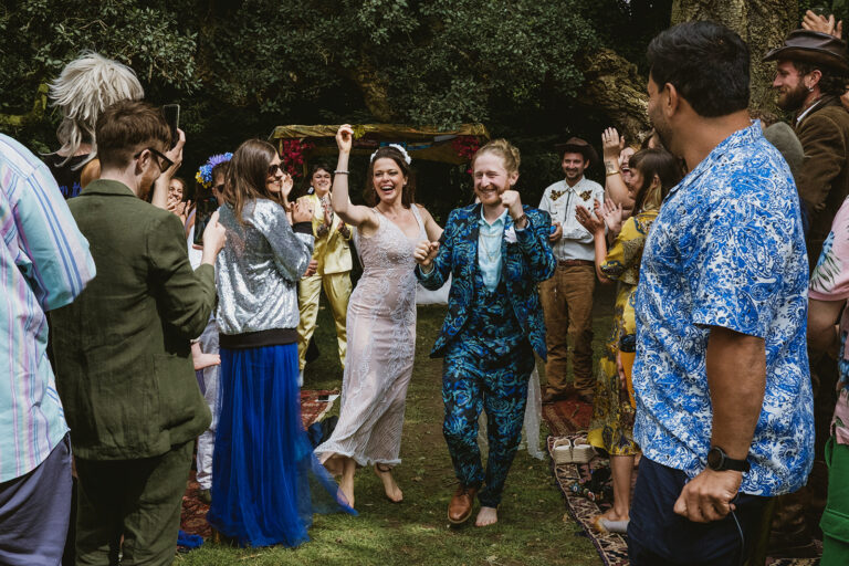 Emily & Jimmy's wild and wonderful Colehayes Park wedding, with York ...