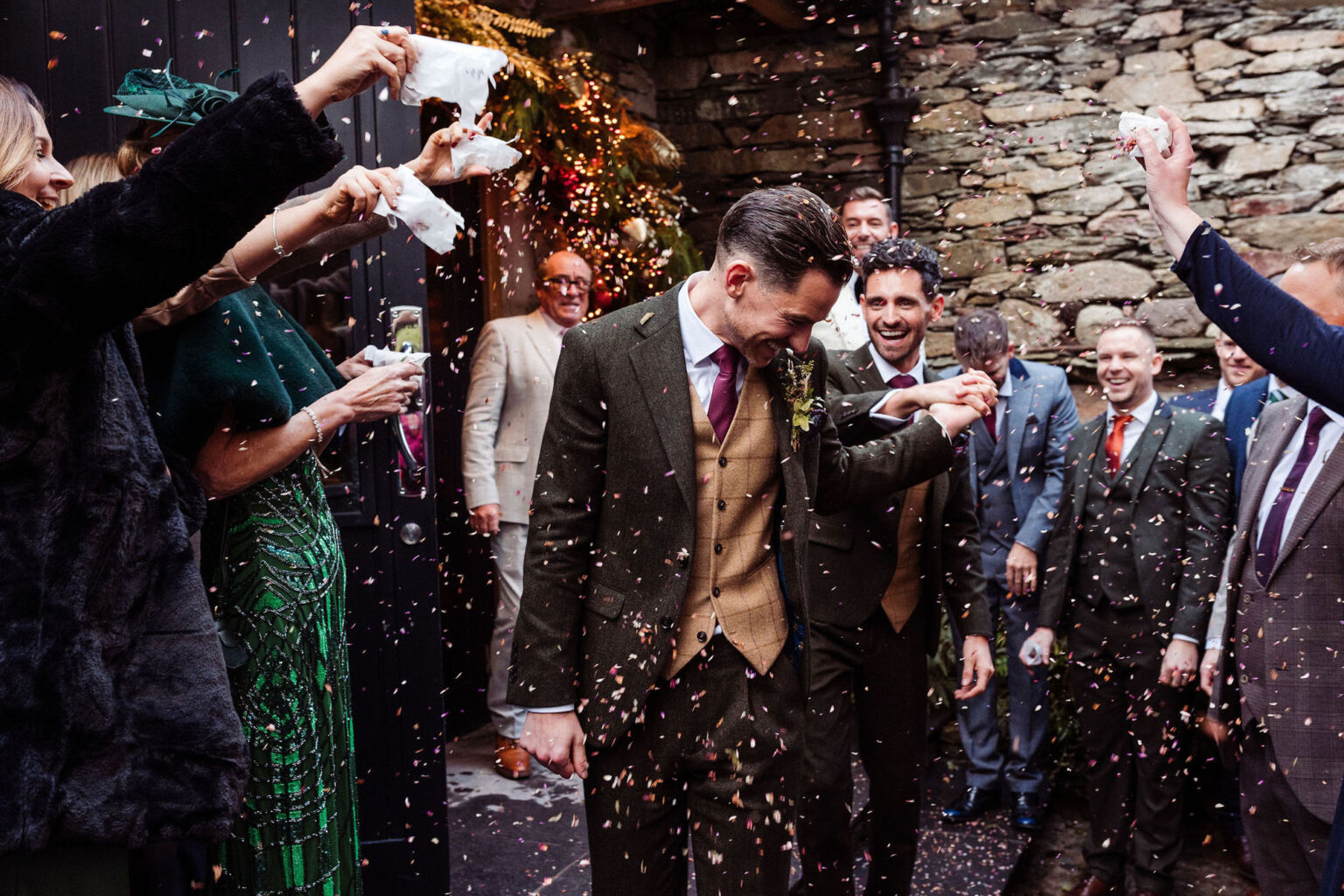 Mark and Daniel's classic and timeless Lancrigg Lake District wedding ...