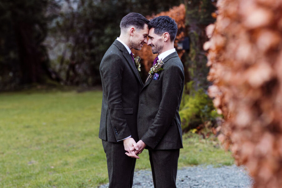 Mark and Daniel's classic and timeless Lancrigg Lake District wedding ...