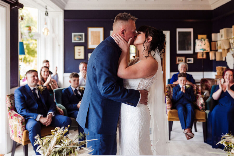 A secret wedding, full of heart, for Kian and Tony. With Mark Battista ...