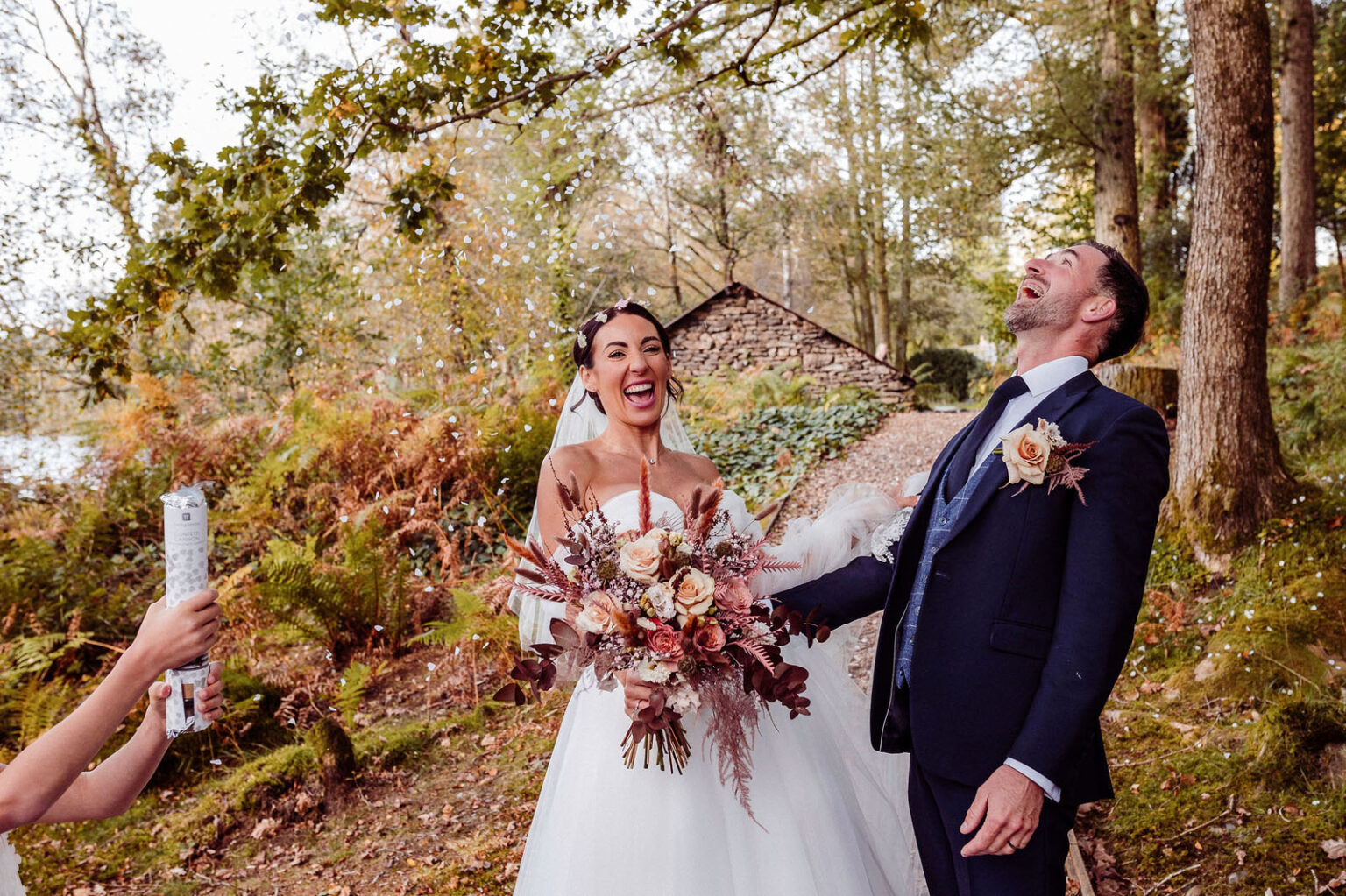 A beautiful Gilpin Hotel Lake District wedding for Lois & Marcus, with ...